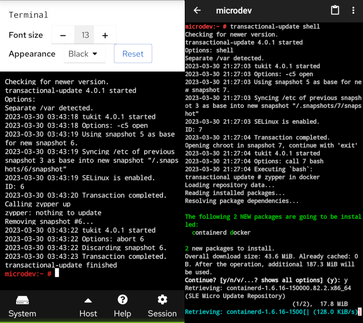 Playing the Container Operating System with openSUSE MicroOS – Hanan